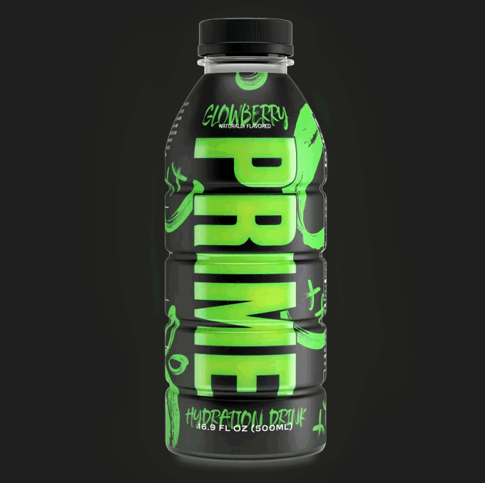 Prime Hydration Drink, Glowberry - By Logan Paul x KSI | USfoodz