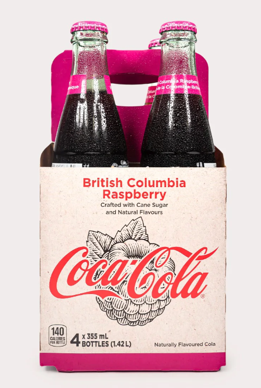 Coca Cola Britisch Columbia Raspberry 355ml – USfoodz
