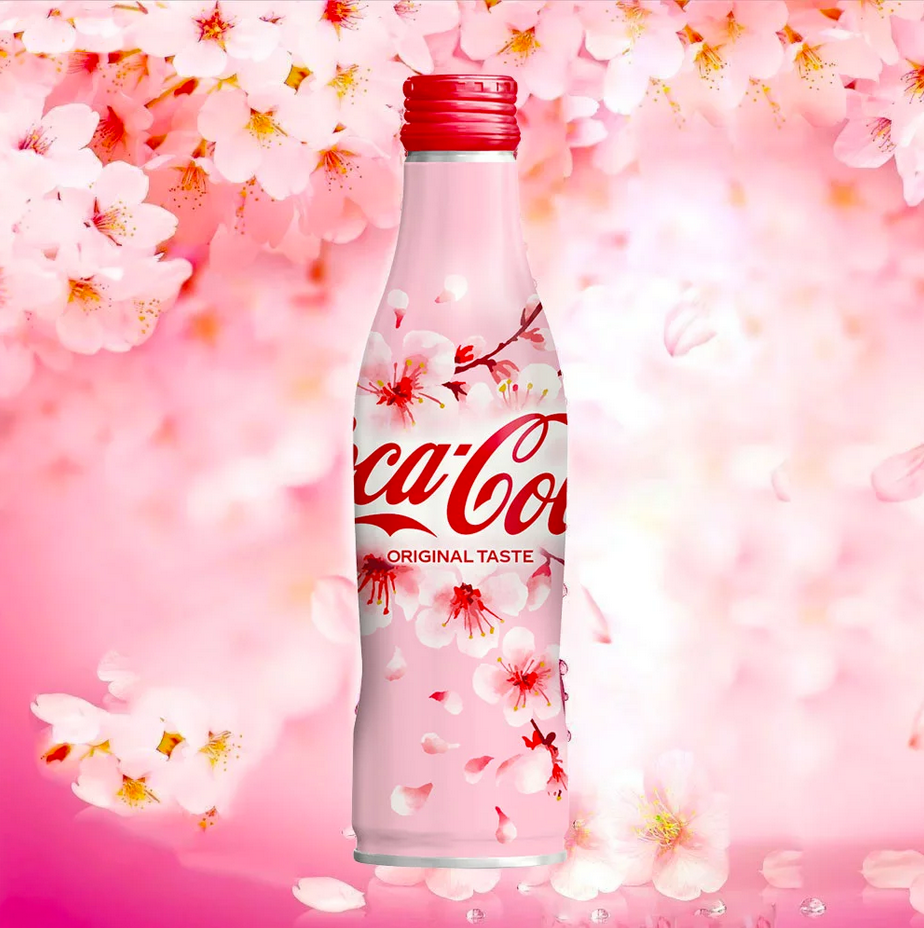 Cherry Blossom - Coca-Cola Sakura Bottle | USfoodz
