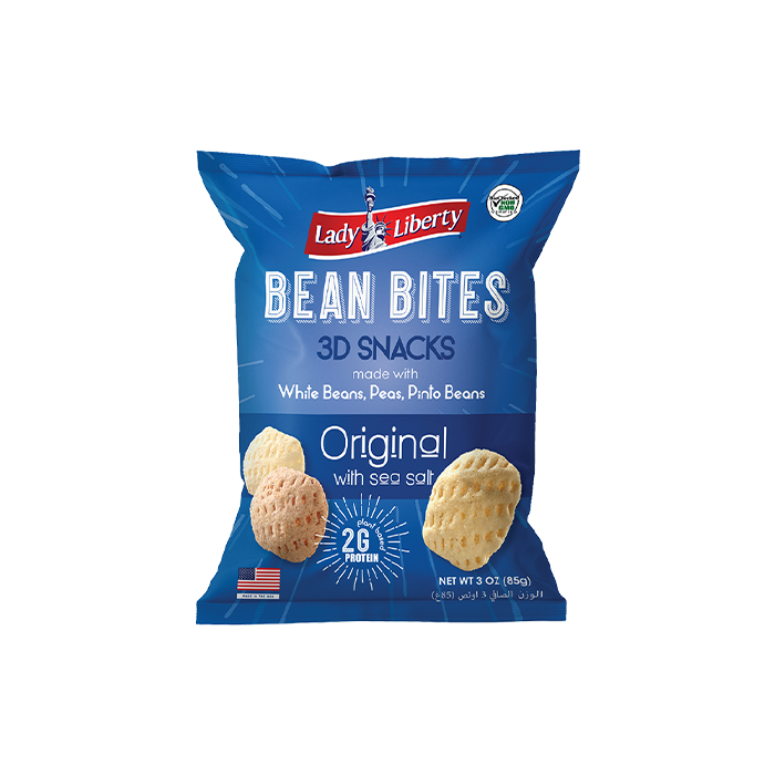 Lady Liberty Bean bites, Original With Sea Salt (85g) – USfoodz