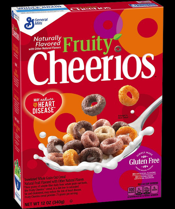 Cheerios Fruity (340g) BEST BY 16-02-2019 – USfoodz