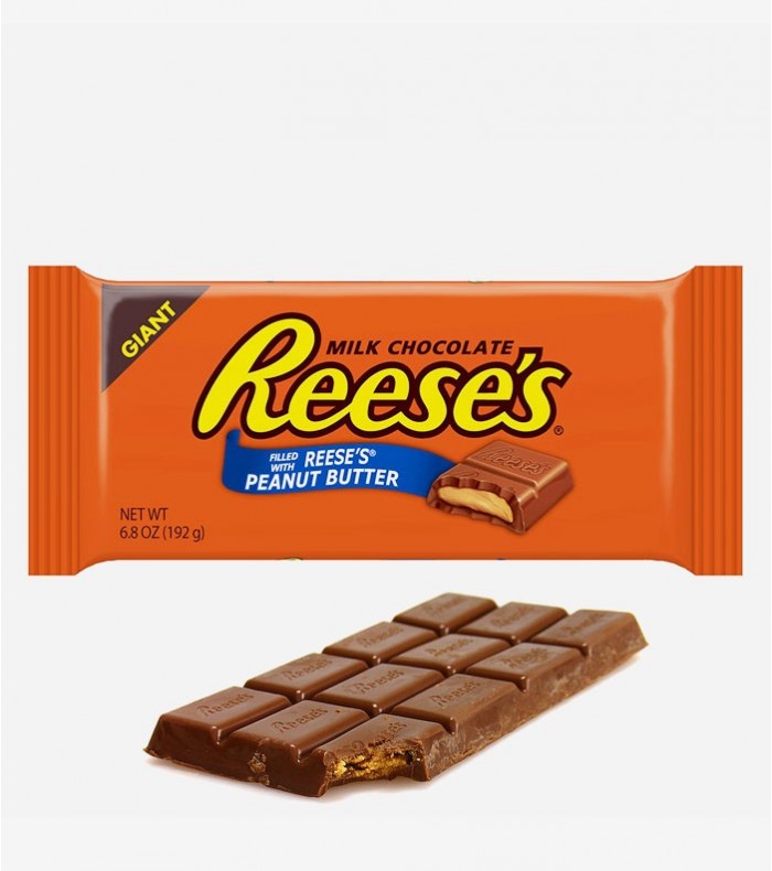 Reese's Giant Peanut Butter Chocolate Bar (192g) – USfoodz